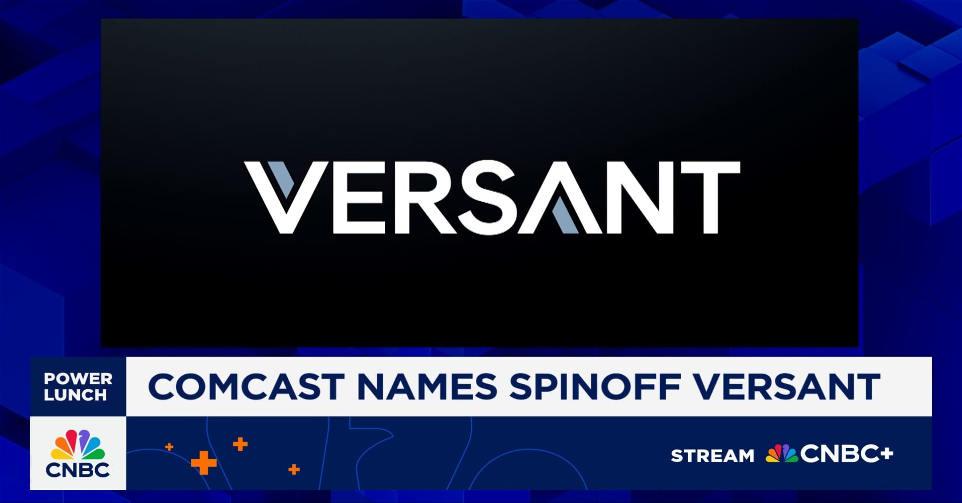 Comcast names spinoff company Versant