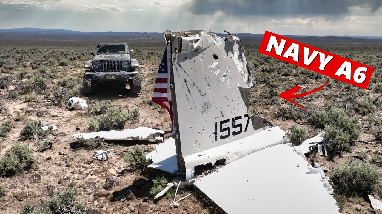 We Found a Crashed Fighter Jet 😳