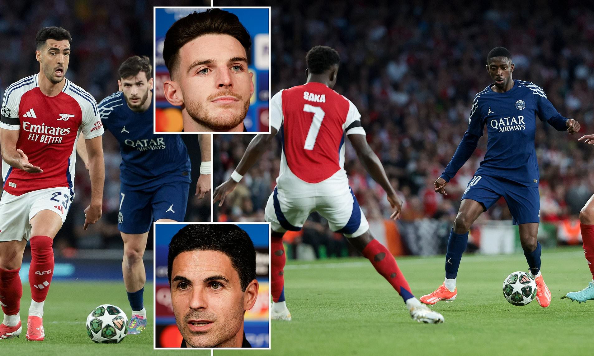 Arsenal don't fear Paris Saint-Germain but need to create a 'magic ...