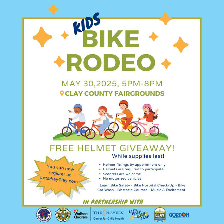 Clay County to host Kids Bike Rodeo event at the end of May