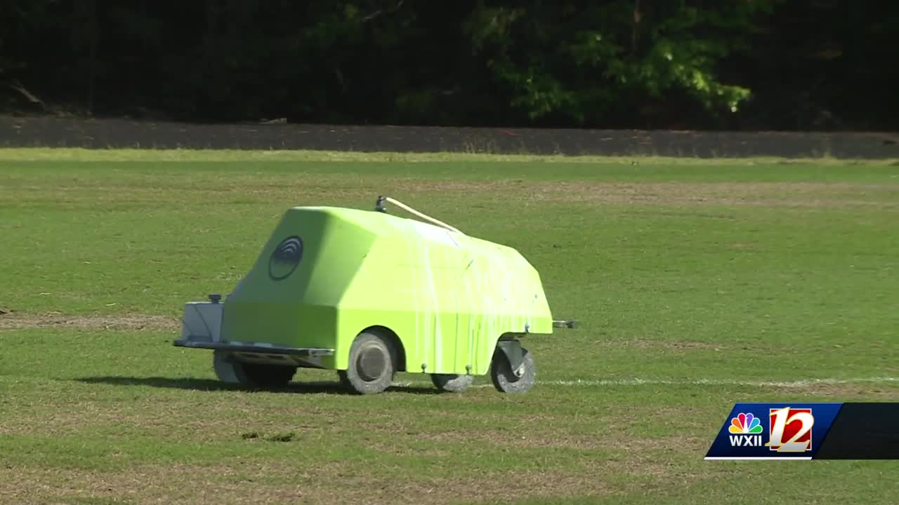 New 'Turf Tank' robot cuts sports field painting down to 30 minutes ...
