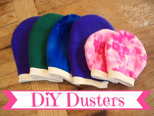 How to Make Dusting Mitts (DIY Dusters)