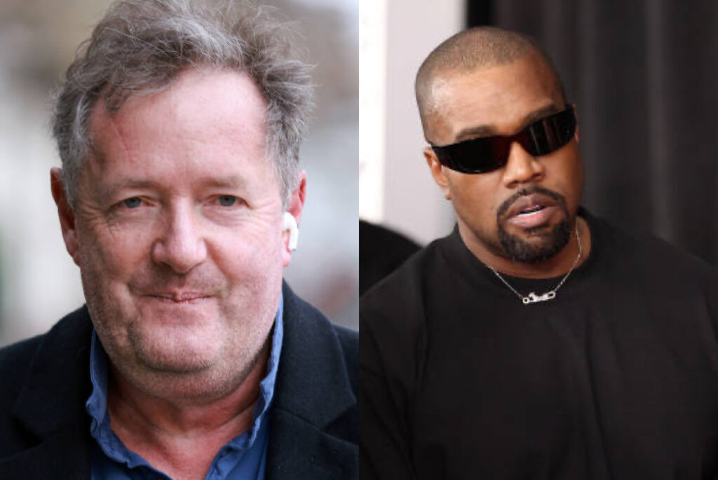 Piers Morgan Calls Kanye West A ‘Big Baby’ After The Rapper Walked Out ...