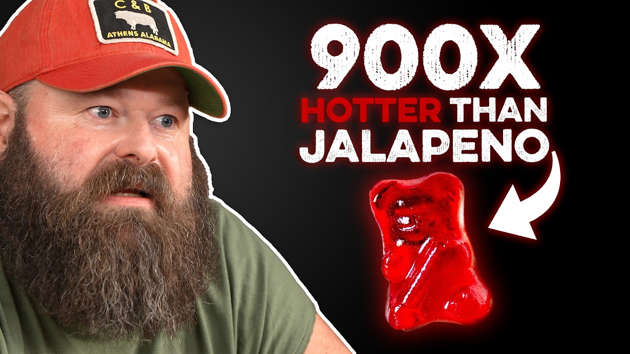 Tasting the world’s hottest gummy bear, the Lil’ Nitro