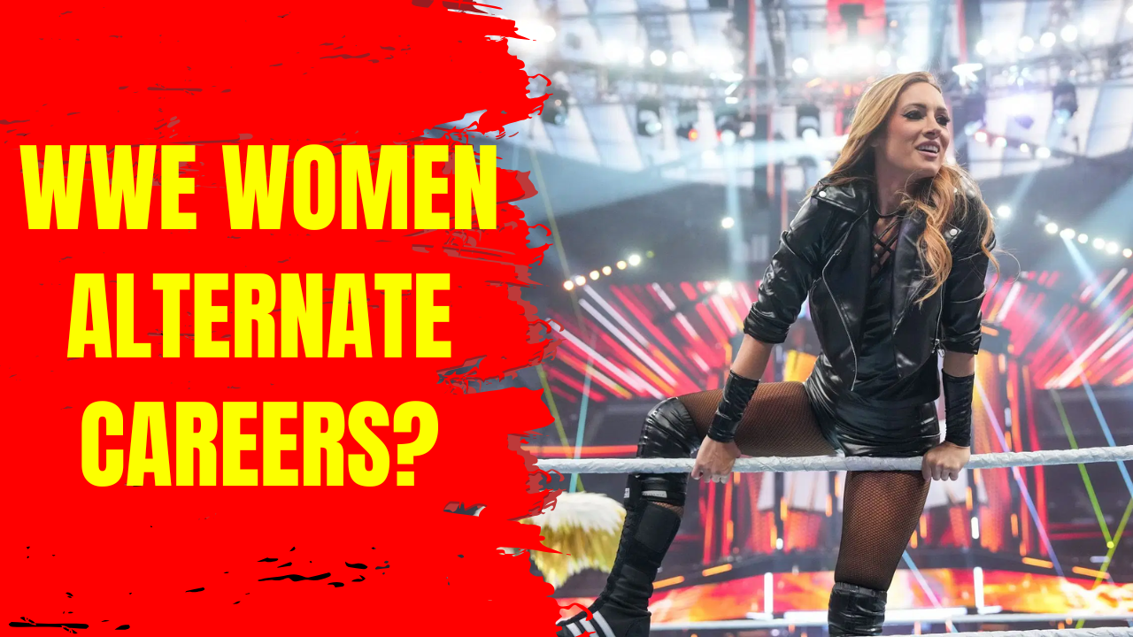 match WWE women with alternate careers
