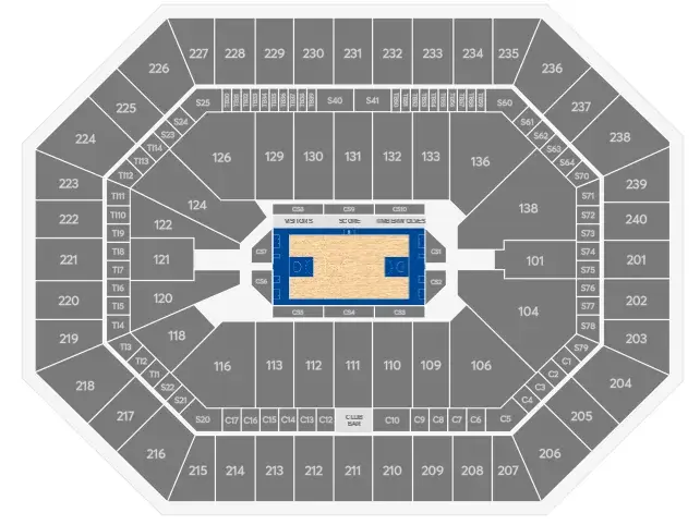 Target Center Guide: Upcoming events and concerts schedule, seating map ...