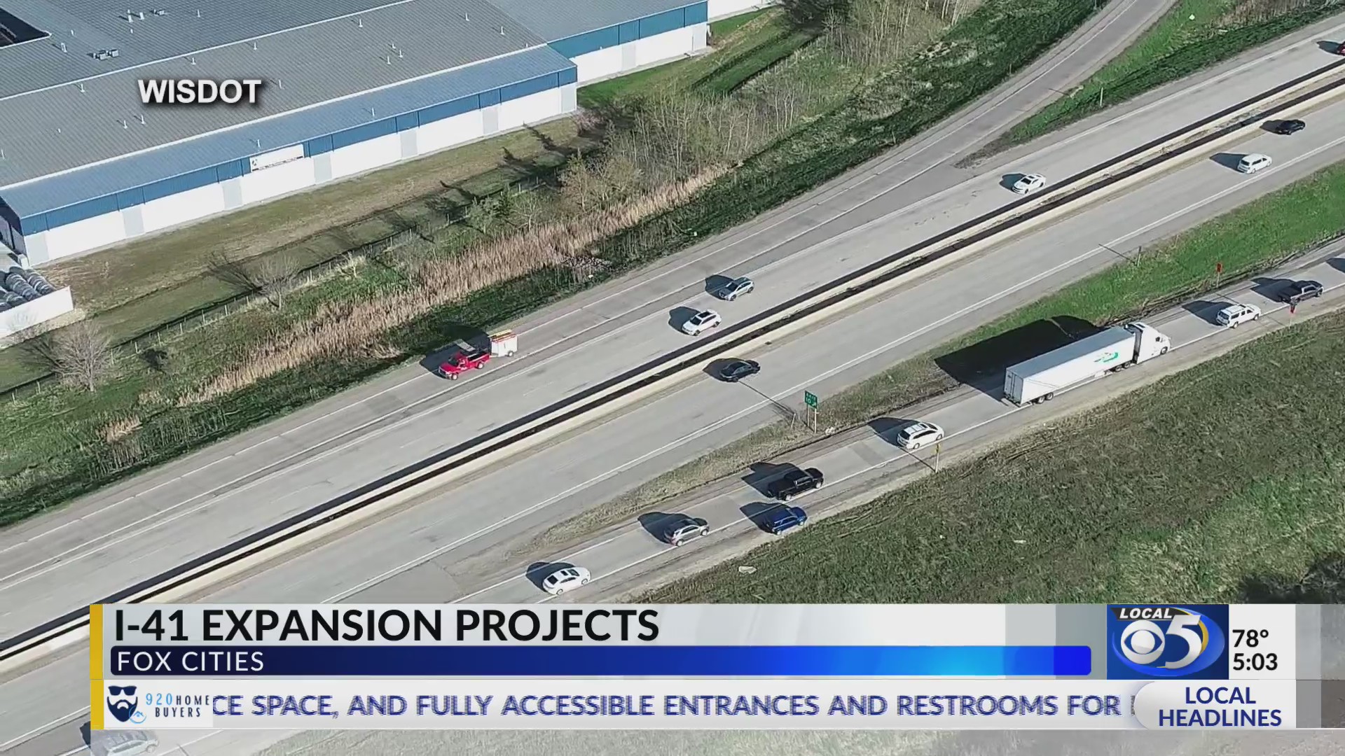 I-41 Expansion Project long-term closure and impacts on traffic