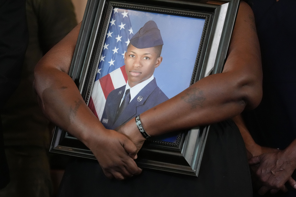 Family sues over Florida deputy’s killing of US Airman Roger Fortson