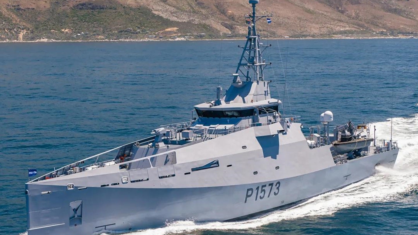 Damen delivers third multi-mission inshore patrol vessel to SAN