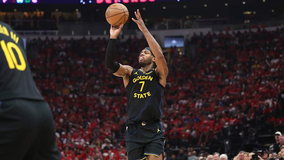 Oops Warriors Buddy Hield Wears Wrong Shorts To Game 1 Against Wolves