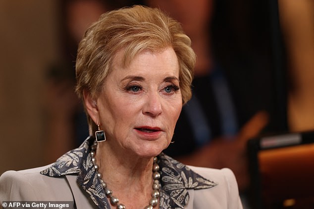 Trump Education Secretary mocked after critics spot grammatical errors ...