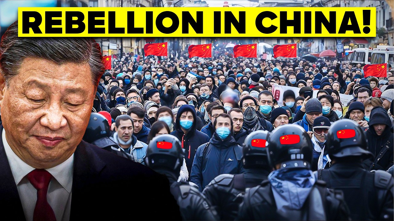 Crisis in China Protests AGAINST Xi Jinping as U.S. HITS BACK 245% Tariffs
