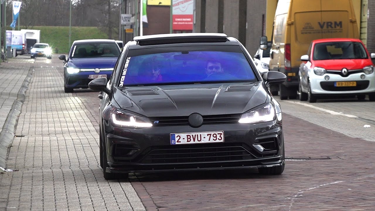 Sportwagens Verlaten Car Meet! M5 CS, RS3, Golf 8 R, E63S Decat, Golf 7 R