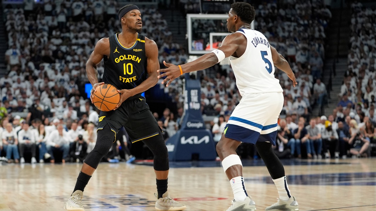 Warriors take Game 1 from cold-shooting Timberwolves despite Curry’s ...