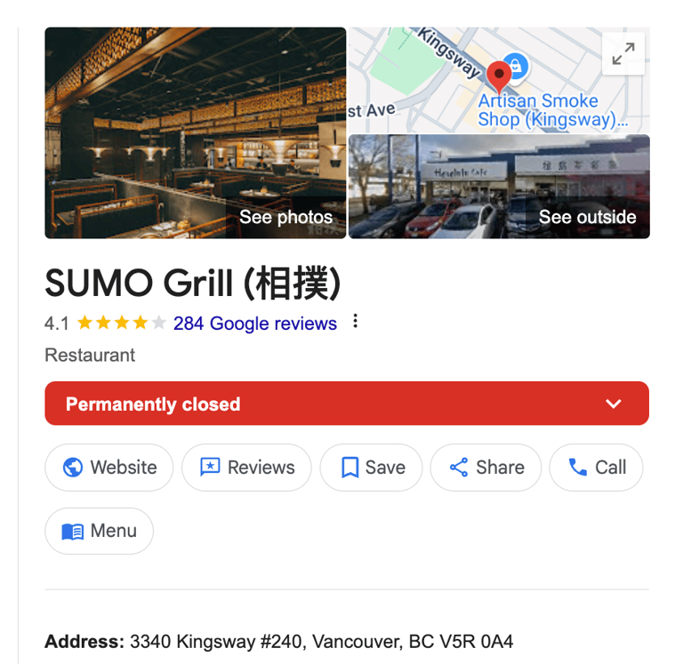 Vancouver Japanese Yakiniku & Grill Restaurant Quietly Closes After 1.5 ...