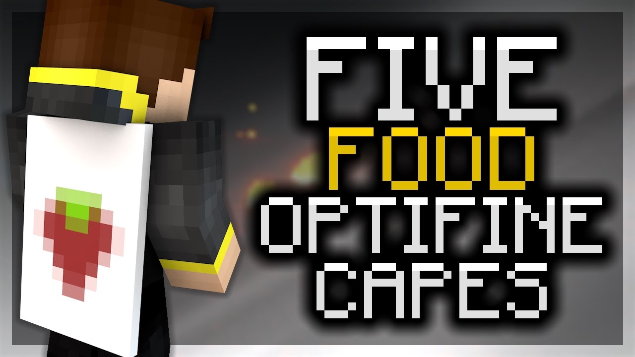 5 Food Optifine Cape Designs – Awesome Optifine Capes