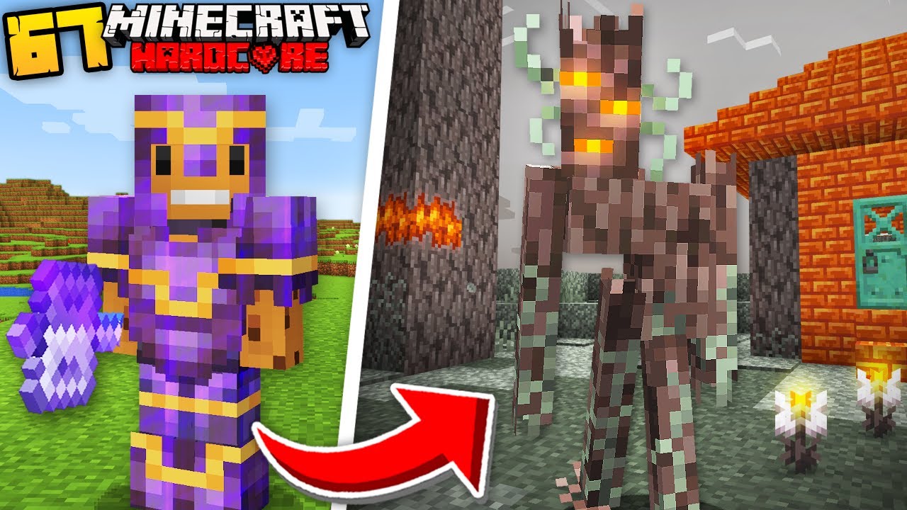 Surviving The New Creaking Update In Minecraft Hardcore