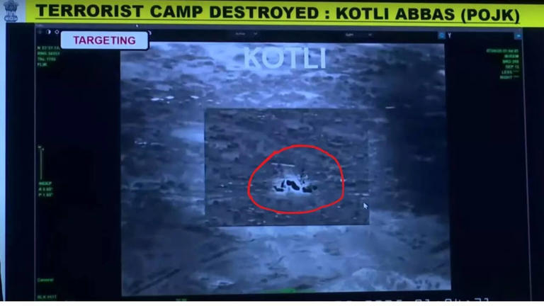 Operation Sindoor: Govt releases footage of Army bombing terror camps ...