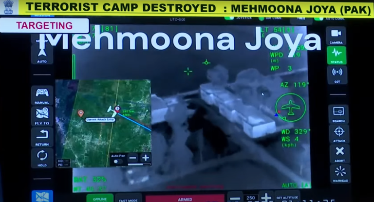 Operation Sindoor: Govt releases footage of Army bombing terror camps ...