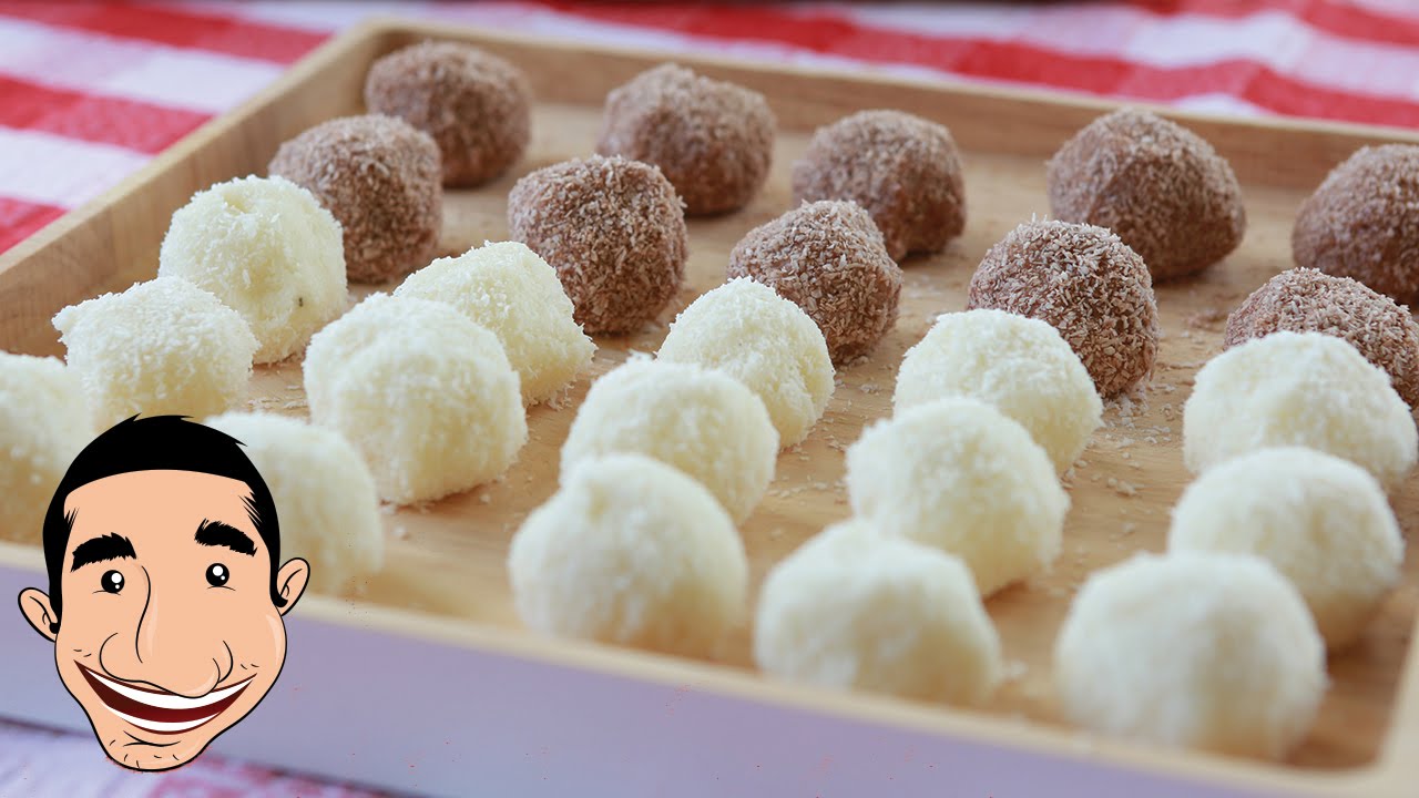 Coconut Balls Recipe - Gluten Free & No Bake Coconut Balls