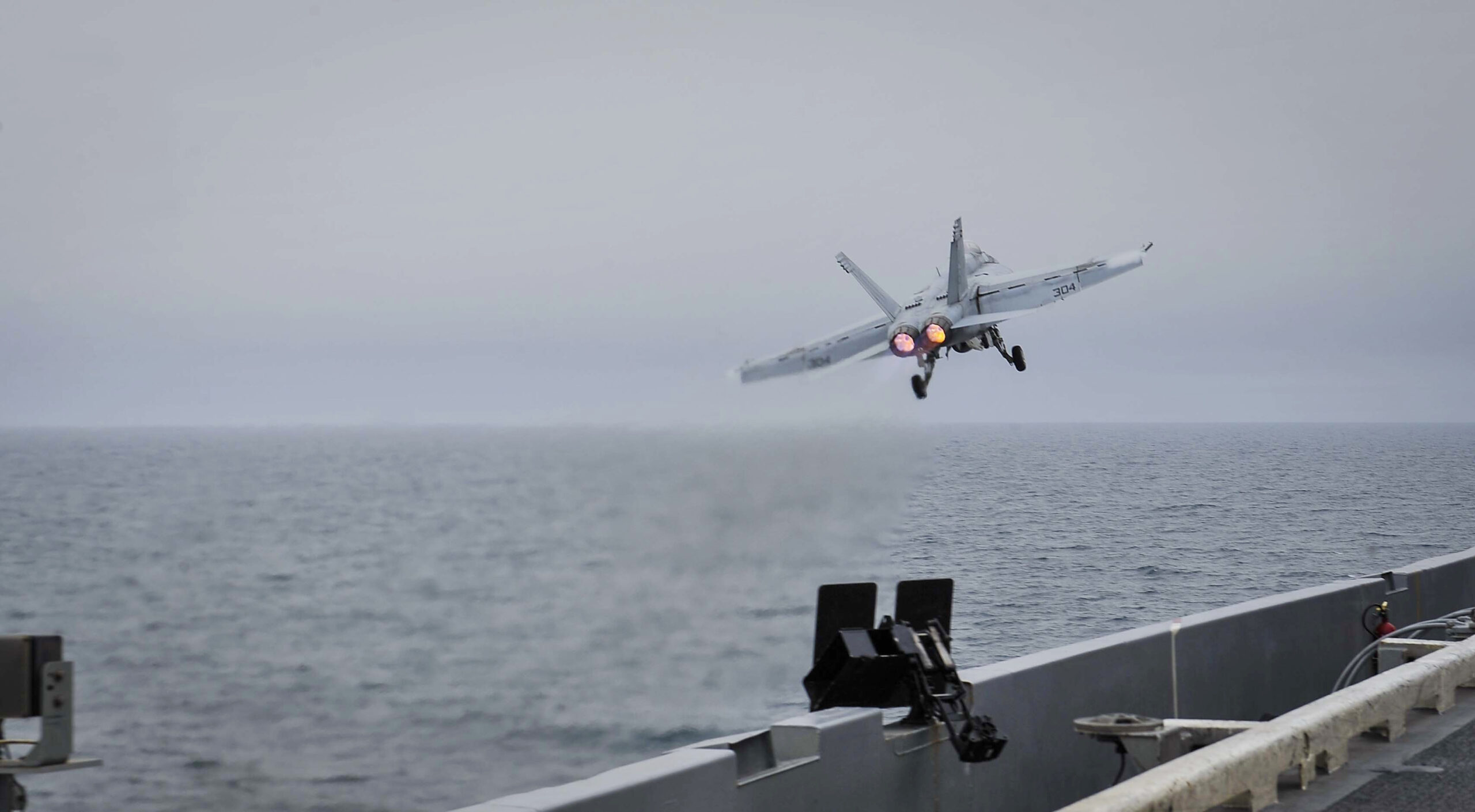 U.S. Navy Loses Another Fighter Jet After Second F-18 Crashes Into the ...