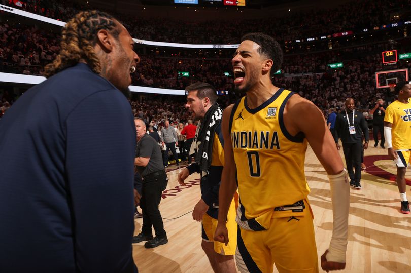 Caitlin Clark's reaction sums up Tyrese Haliburton's game-winner vs Cavs