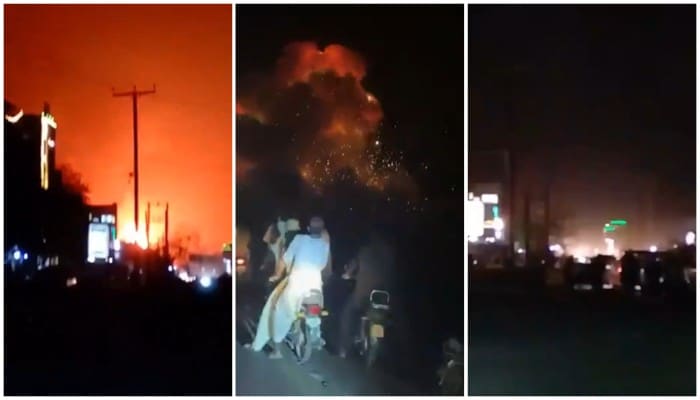 Missiles land, explosions, blackout: First visuals of Op Sindoor by ...