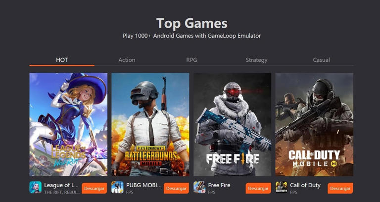 Gameloop: El mejor emulador Android para PC – instalación, juegos y guía completa