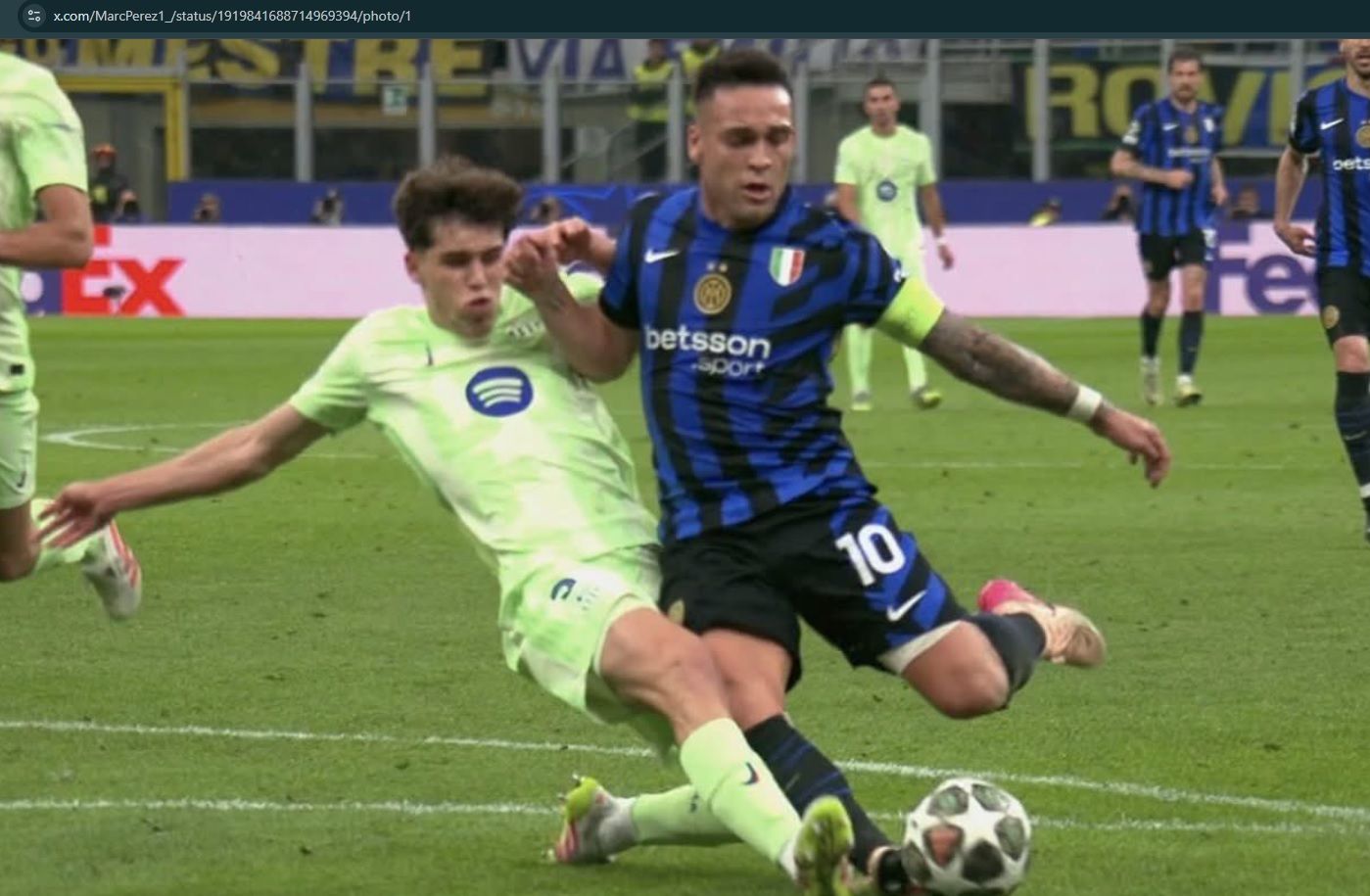 Penalti Inter Milan Bikin Eks Bos Arsenal Geram, Pau Cubarsi Jadi ...