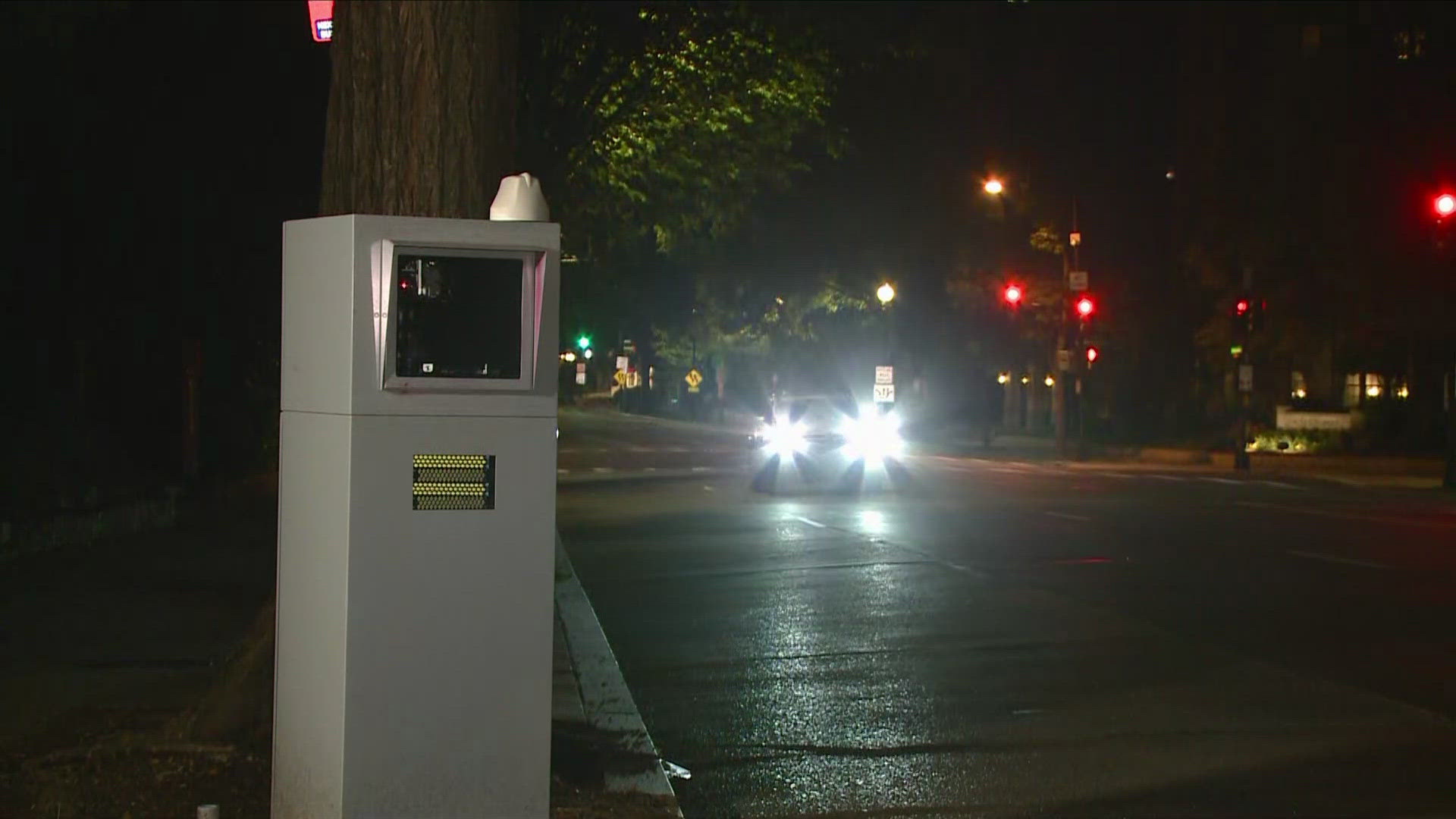 DC added a speed camera, then lowered the speed limit on this road