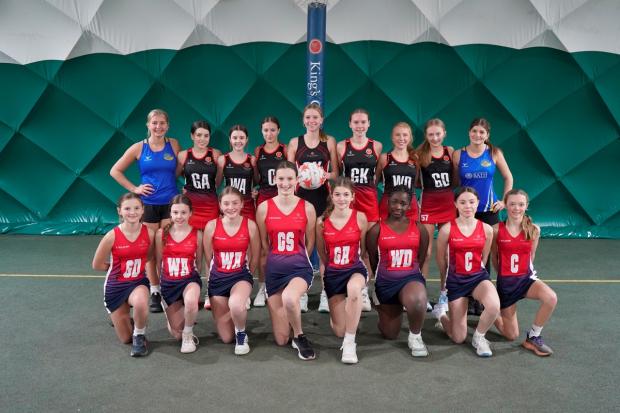 King's College pupils selected for prestigious netball pathway