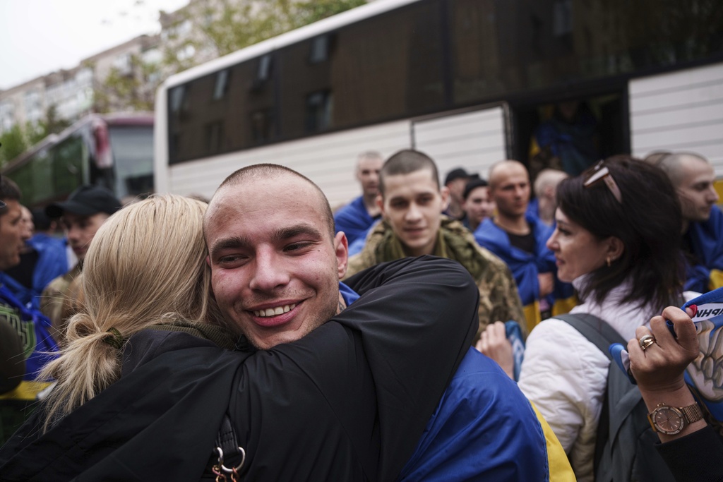 PHOTO COLLECTION: Russia Ukraine POW Exchange
