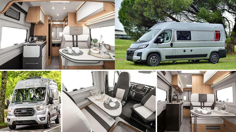 Fourgons Giottiline Première Edition : le plein d’équipements et la boîte auto