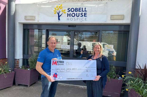 Donation marks start of new charity partnership