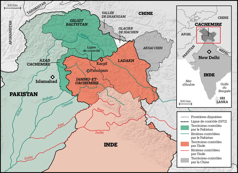 Missiles contre tirs d’artillerie : la frontière entre l’Inde et le Pakistan s’embrase, au moins ...