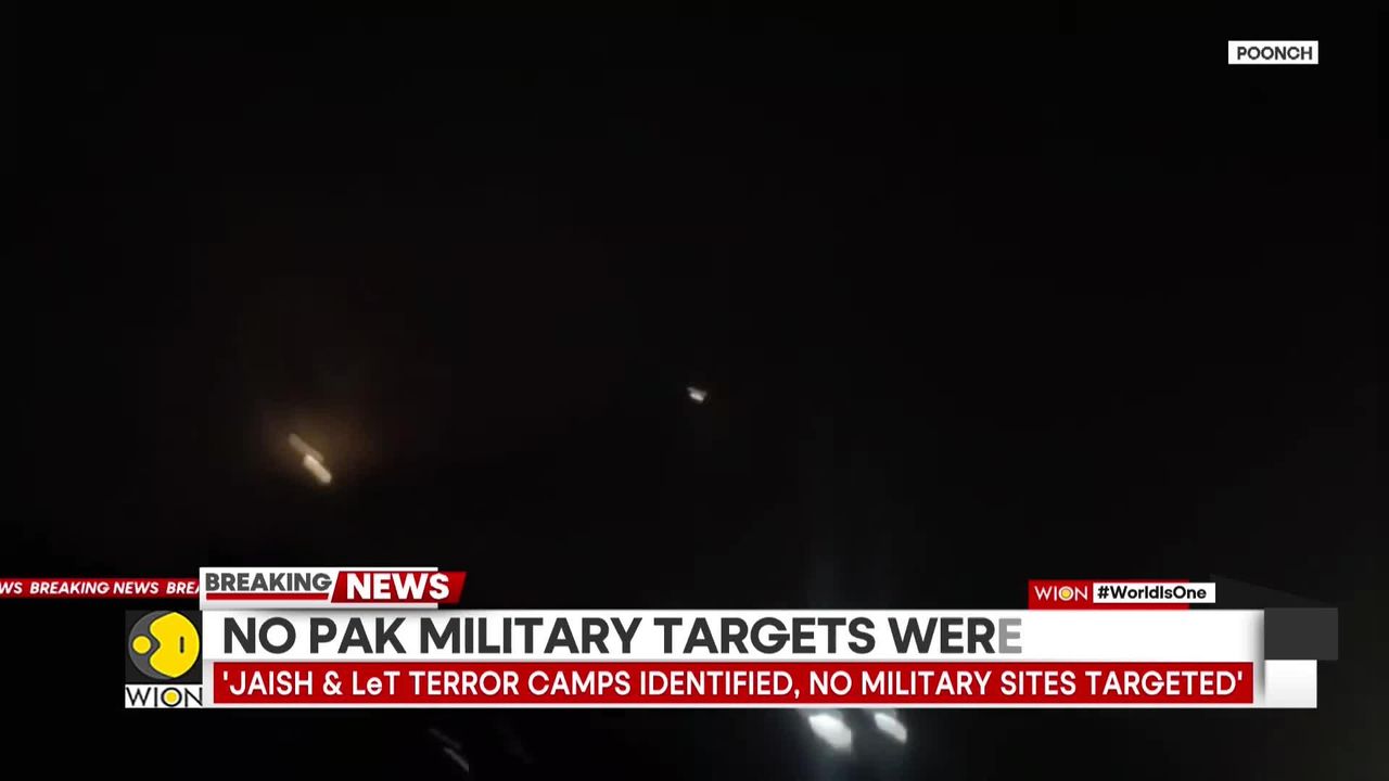 Breaking | Indian military shows the terror targets destroyed in Pakistan