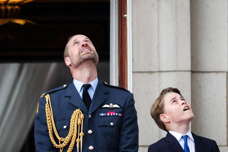 Prince George's sweet nickname for Prince William as he joins dad on ...