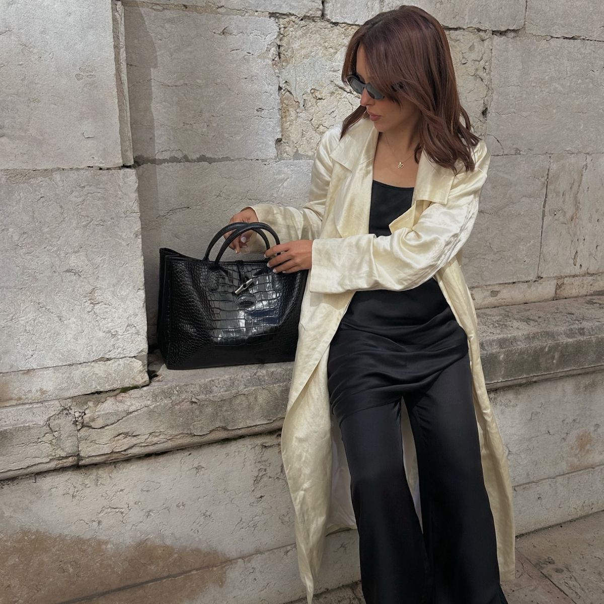 Not Satin, Not Leather—The Expensive-Looking Flat Shoe Everyone in ...