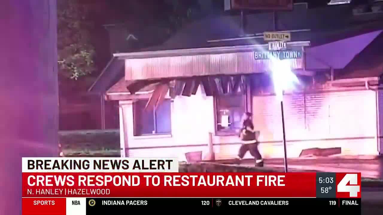 Restaurant in Hazelwood catches fire overnight