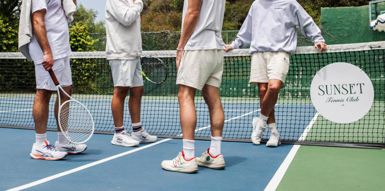 A 'floating' tennis club with good vibes and a pinch of country club swagger? These Angelenos ...