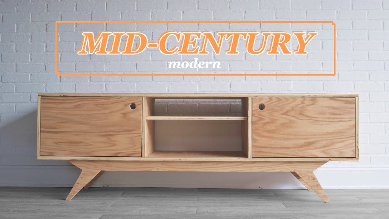 How to build a mid-century modern console table