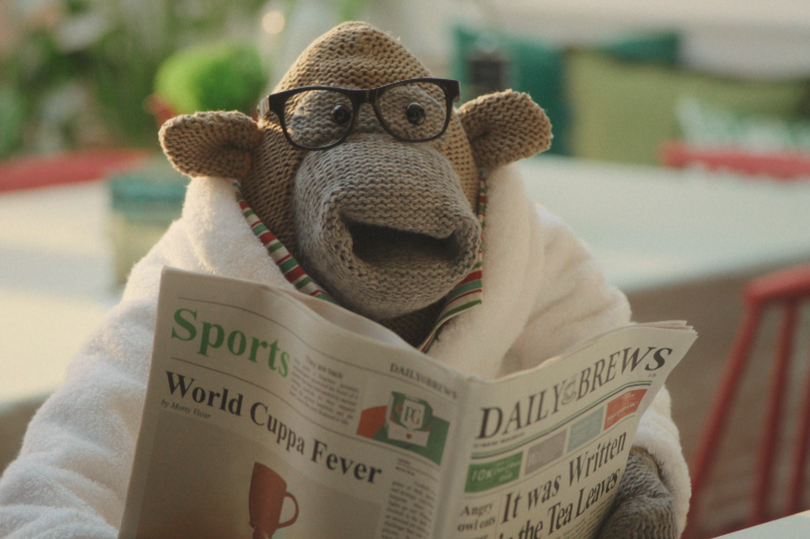 Monkey is back - and he's married, with two children