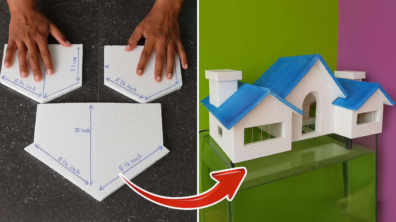 DIY Best & Simple Aquarium Cover – Easy Homemade Fish Tank Lid 🐠🛠️