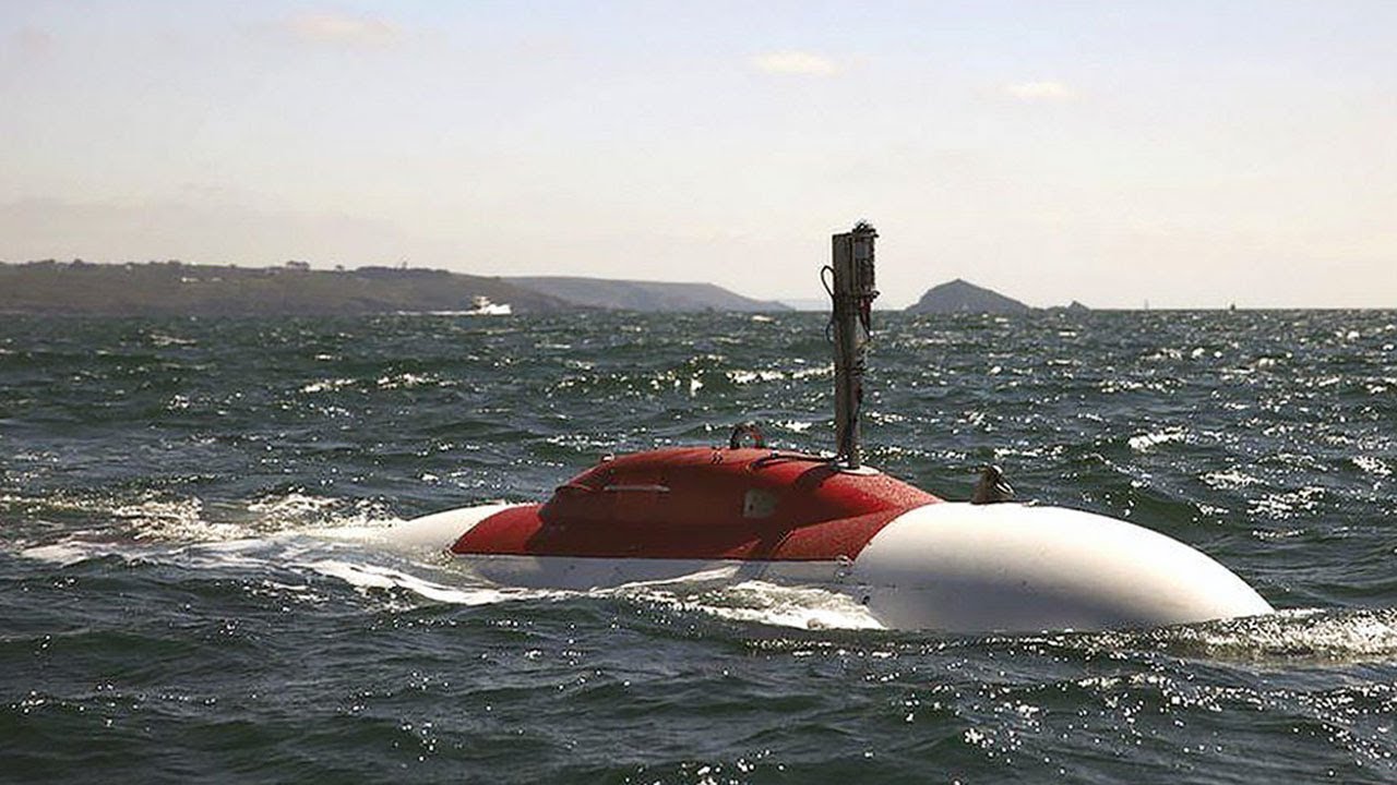 Experimental Submarine Drone Spotted Near Plymouth