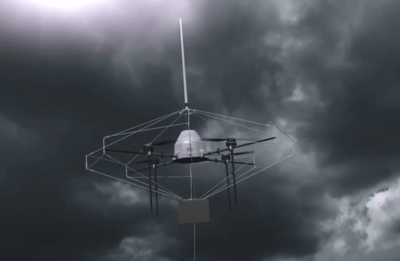 NTT unveils world's first lightning-attracting drone that survives strikes