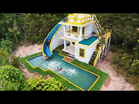 Building a Stunning 2-Story Villa & Pool Deep in the Jungle!