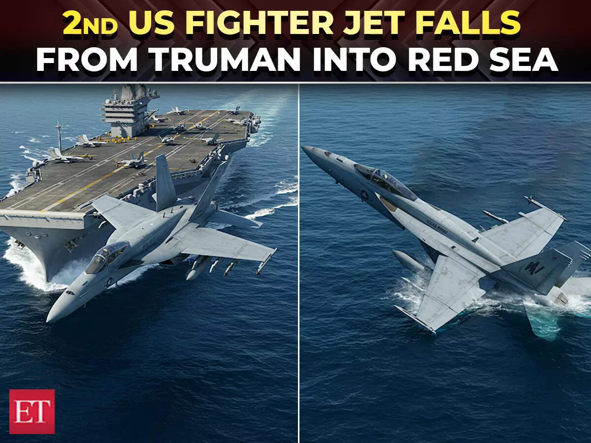 Another US jet worth $60M falls into Red Sea from USS Truman, 2nd ...