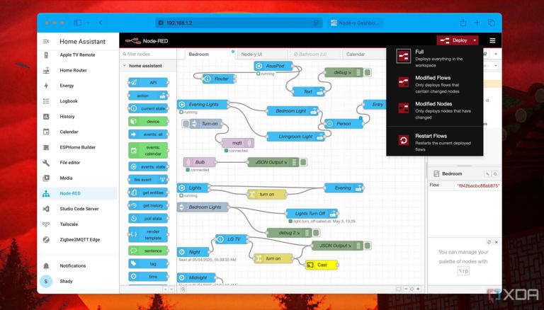 I automated my home with Home Assistant and Node-RED, and it was so worth it