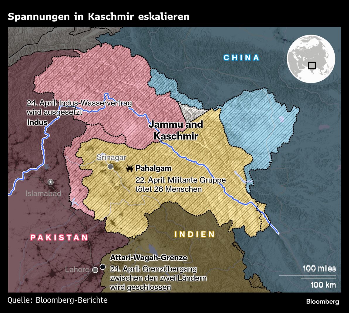 Was steckt hinter dem Indien-Pakistan-Konflikt?: QuickTake