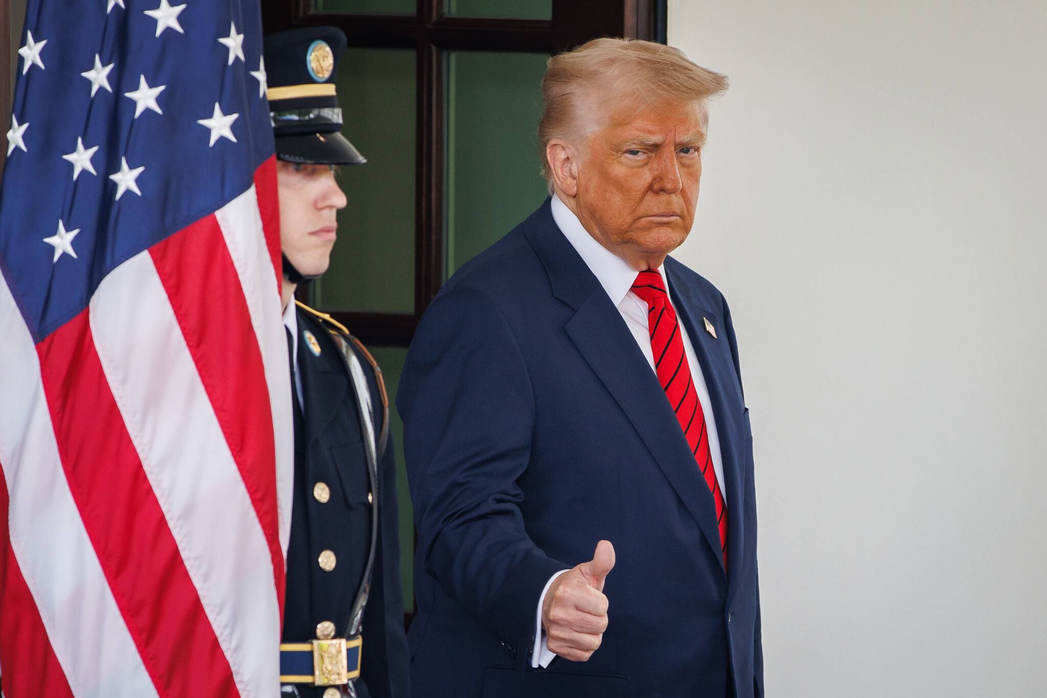 Trump-Sprecherin zu Merz: Ein knapper Glückwunsch nur auf Nachfrage